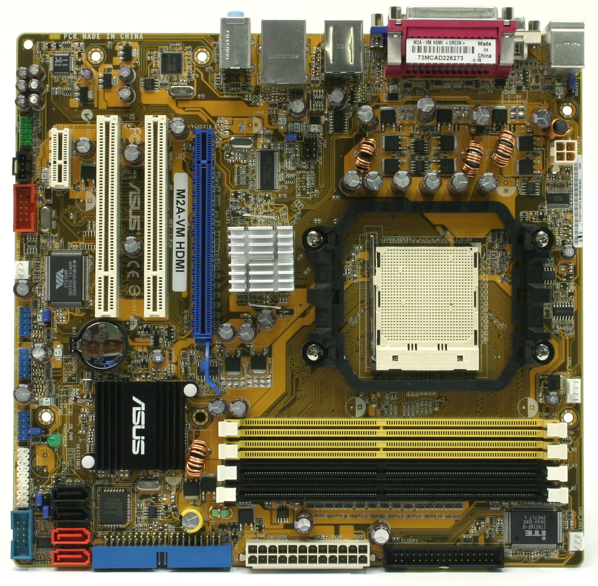 AMD 690G chipset moederborden vergelijkingstest - ASUS M2A-VM HDMI ...