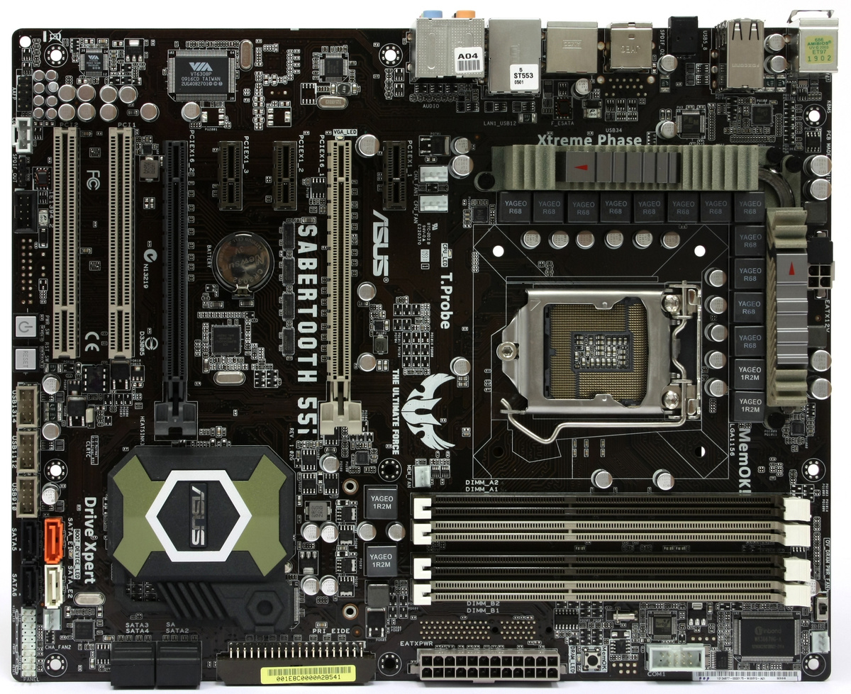 ASUS Sabertooth 55i moederbord test - Specificaties - Hardware Info