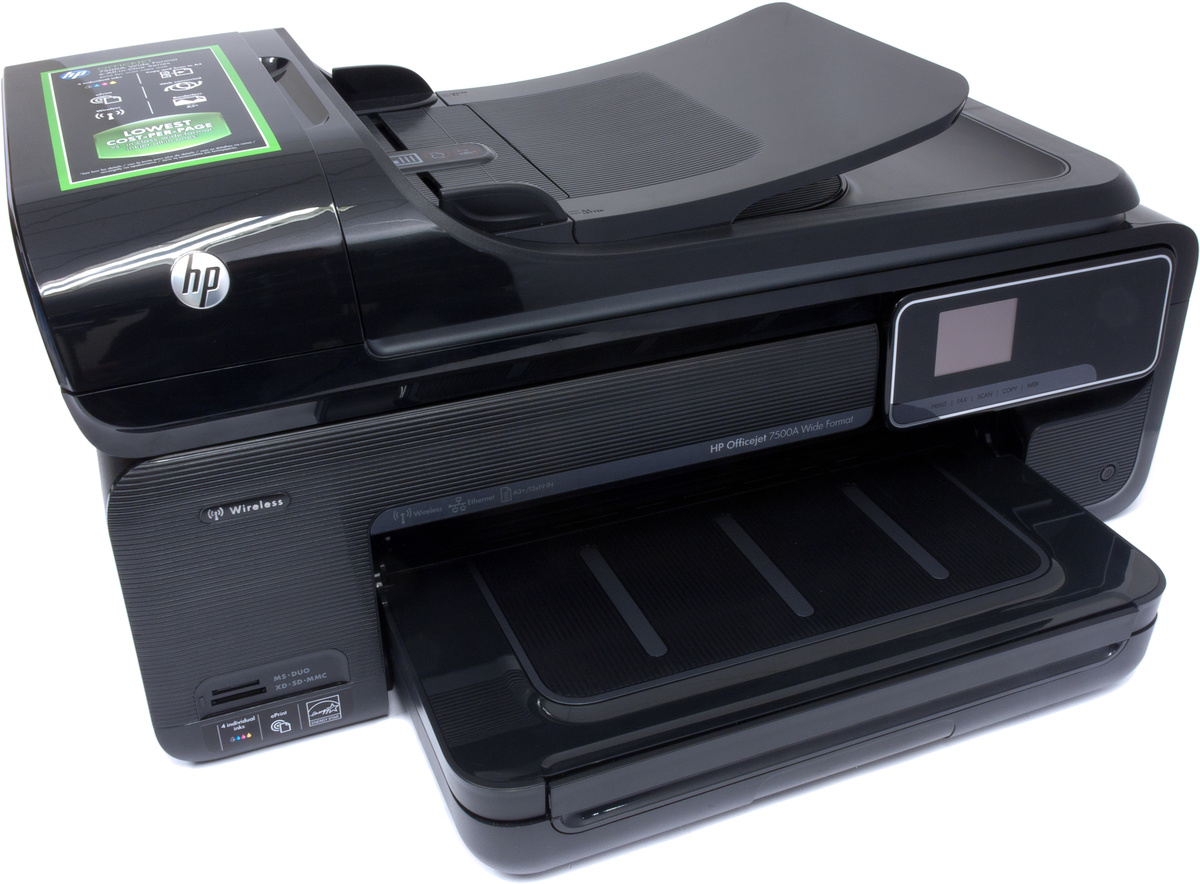 Vier A3-printers review: een maatje groter - HP Officejet 7500A ...