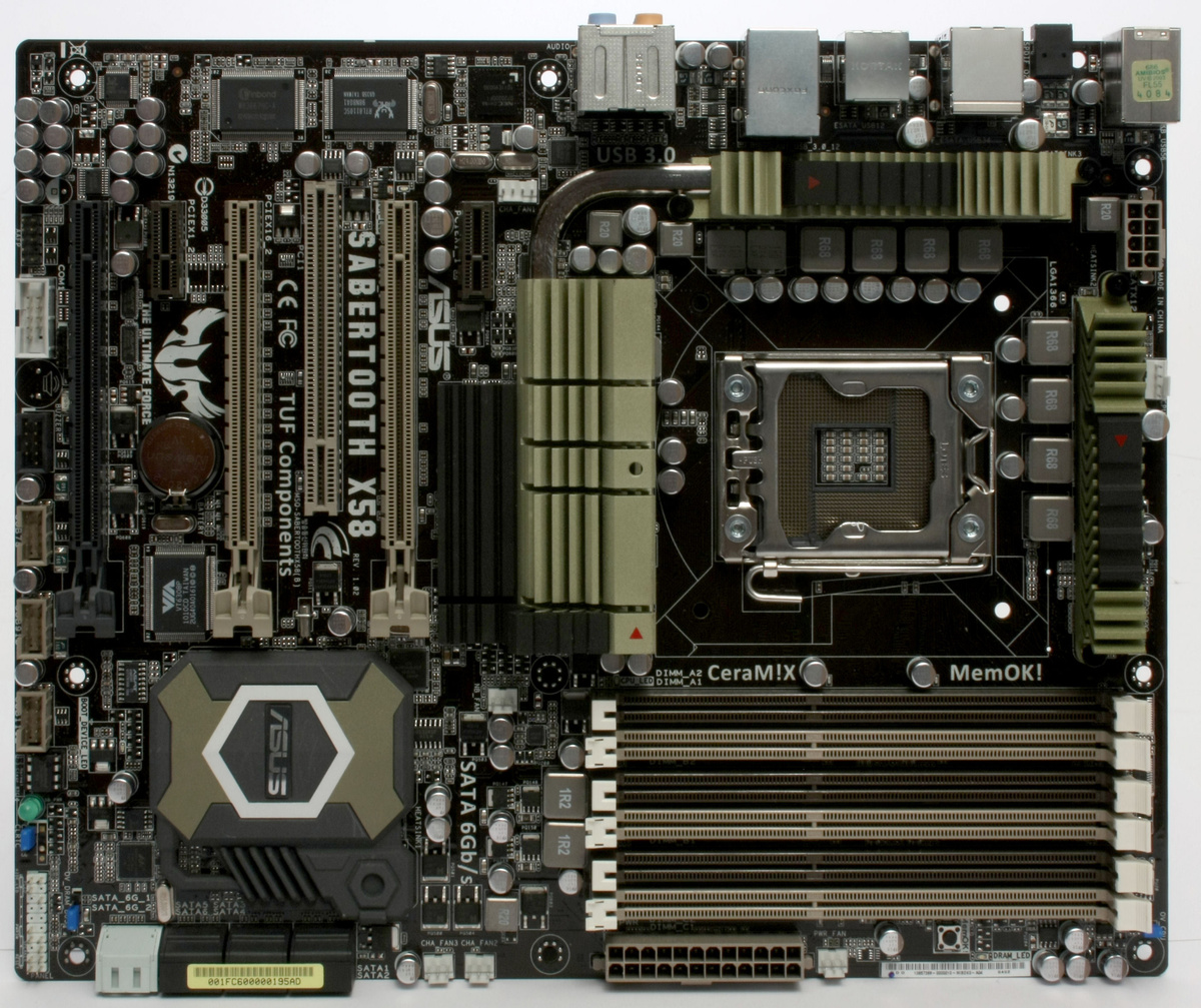 ASUS Rampage III Formula / Gene en Sabertooth X58 review - Sabertooth ...