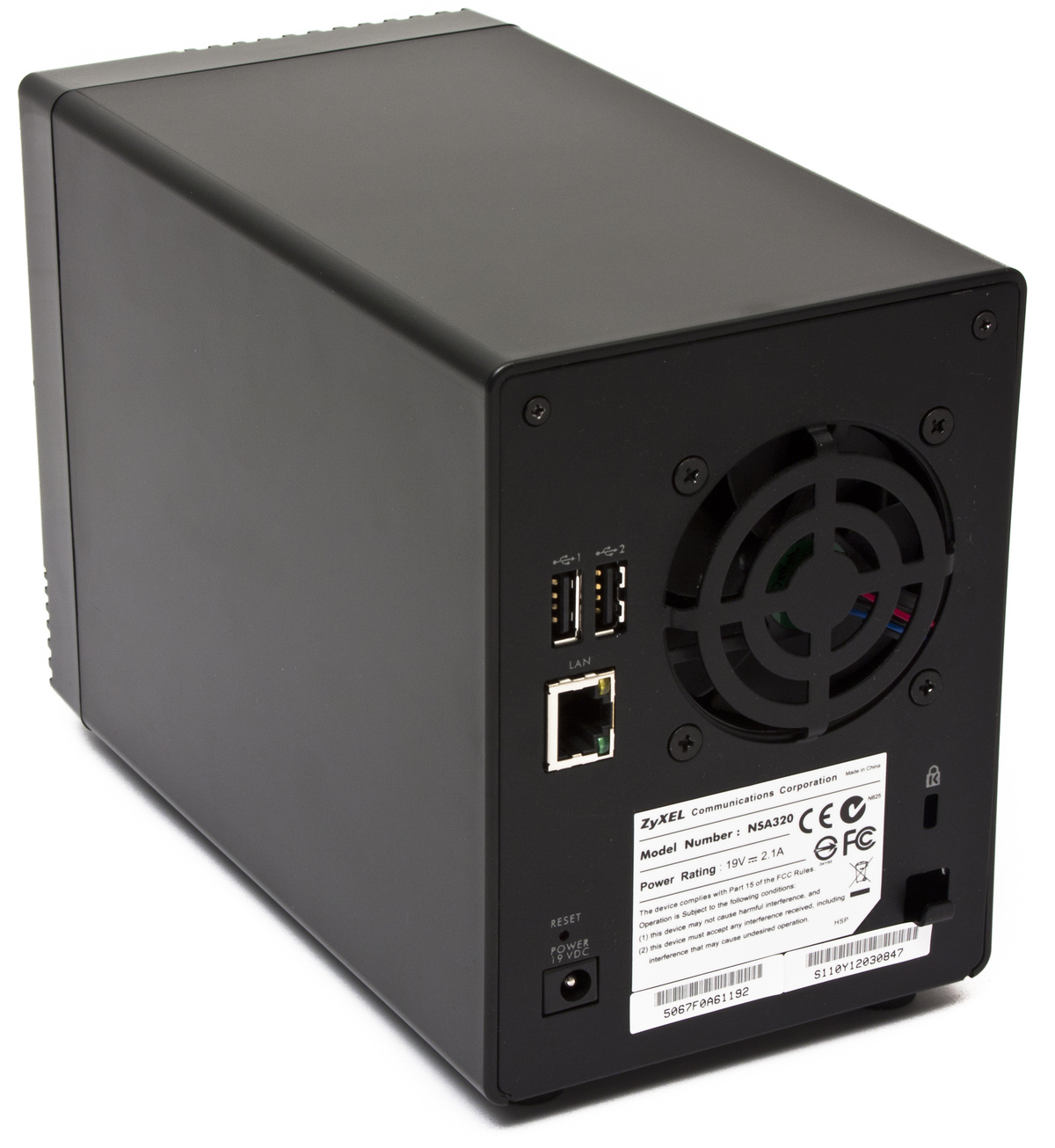 18 1-/2-bay NAS-apparaten review - Zyxel NSA320 - Hardware Info