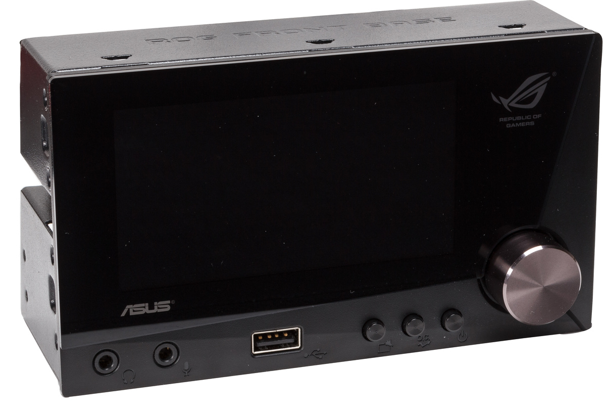 ASUS ROG Front Base functionpanel review - Het ROG Front Base ...