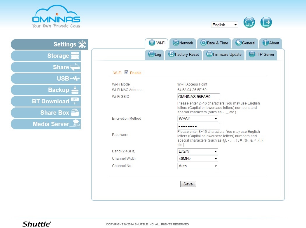 Shuttle OmniNAS KS10 Review: NAS met WiFi access point - Firmware ...