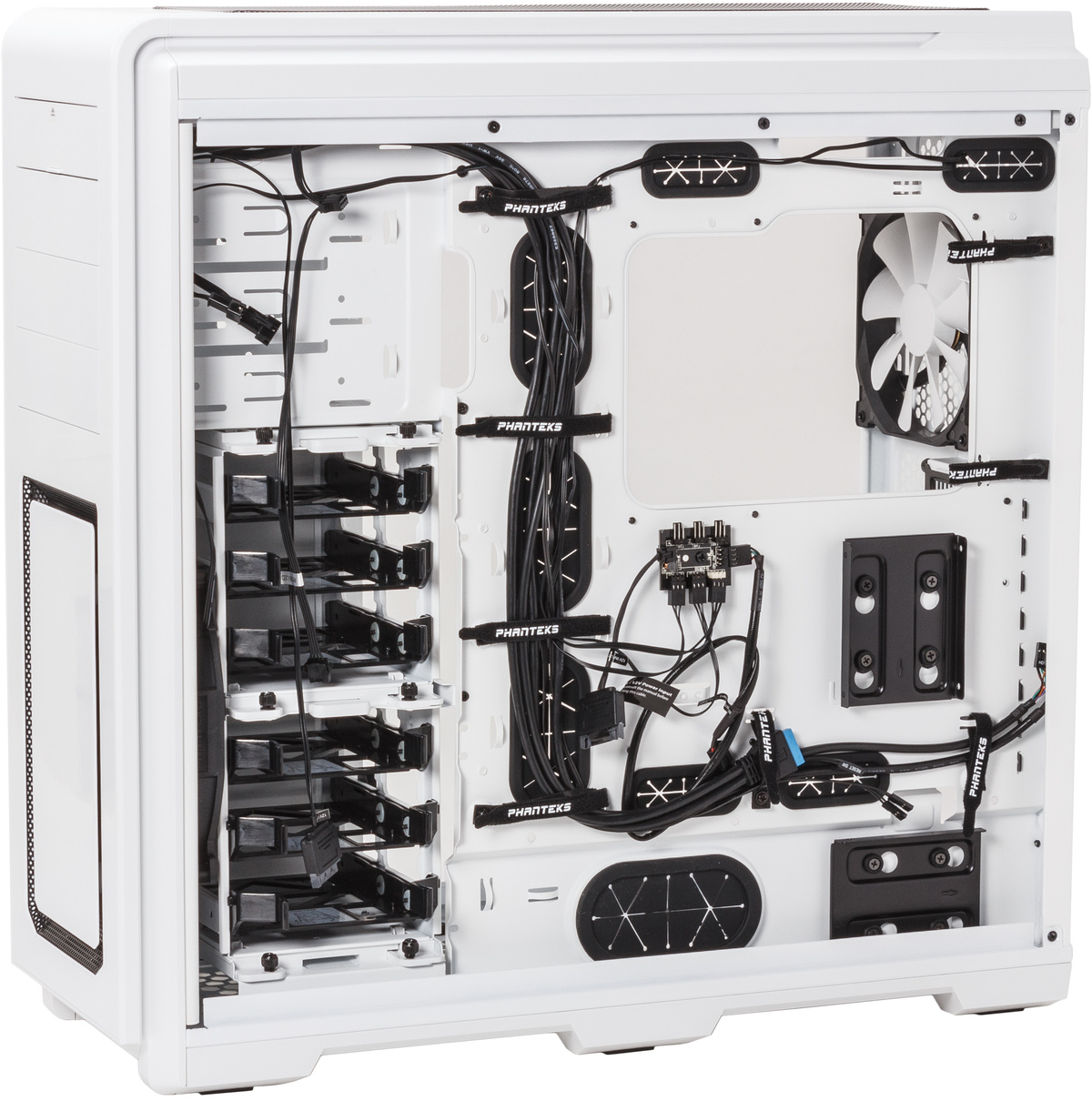 Phanteks Enthoo Luxe review: zoek de verschillen - Intern en koeling ...