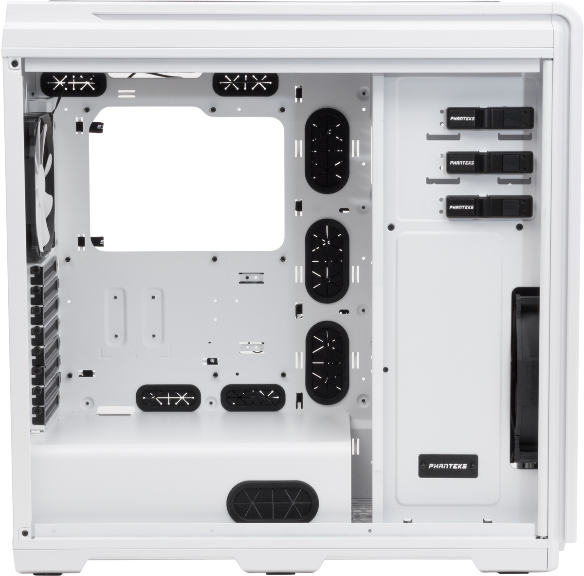 Phanteks Enthoo Luxe review: zoek de verschillen - Intern en koeling ...