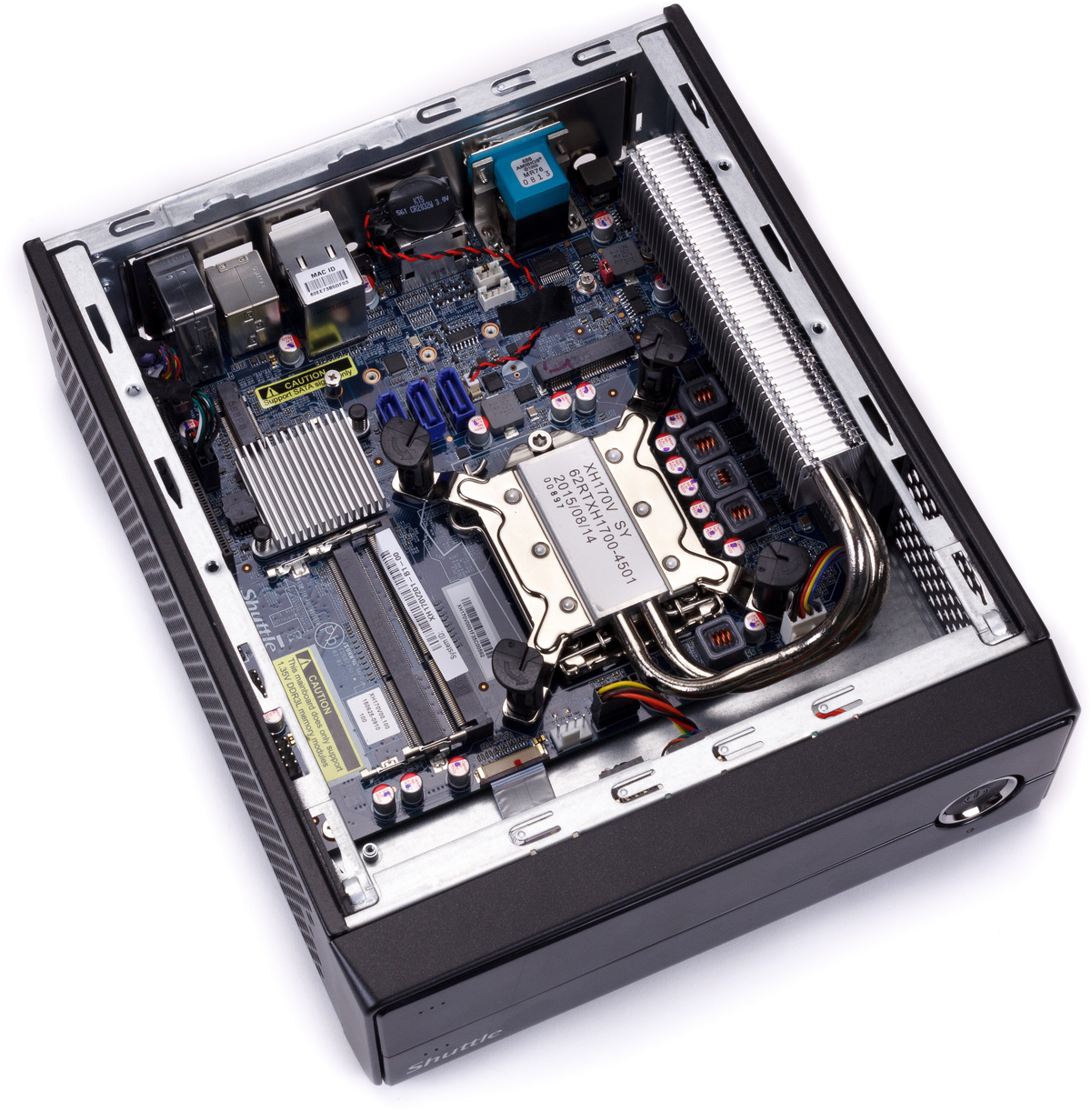 Shuttle XH170V review: Skylake mini - Intern - Hardware Info