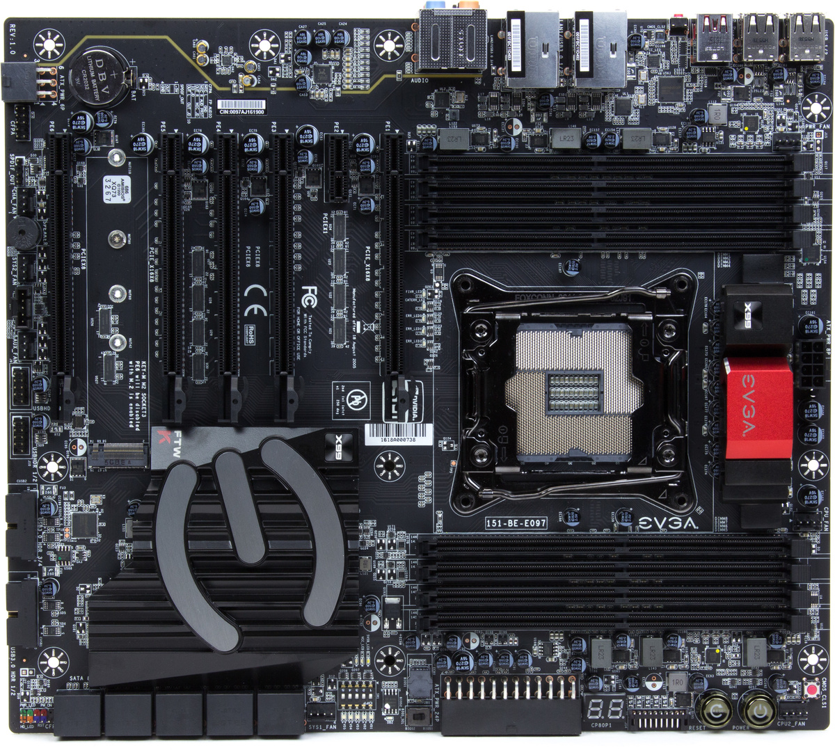 EVGA X99 FTW K moederbord review: strak maar prijzig - EVGA X99 FTW K ...