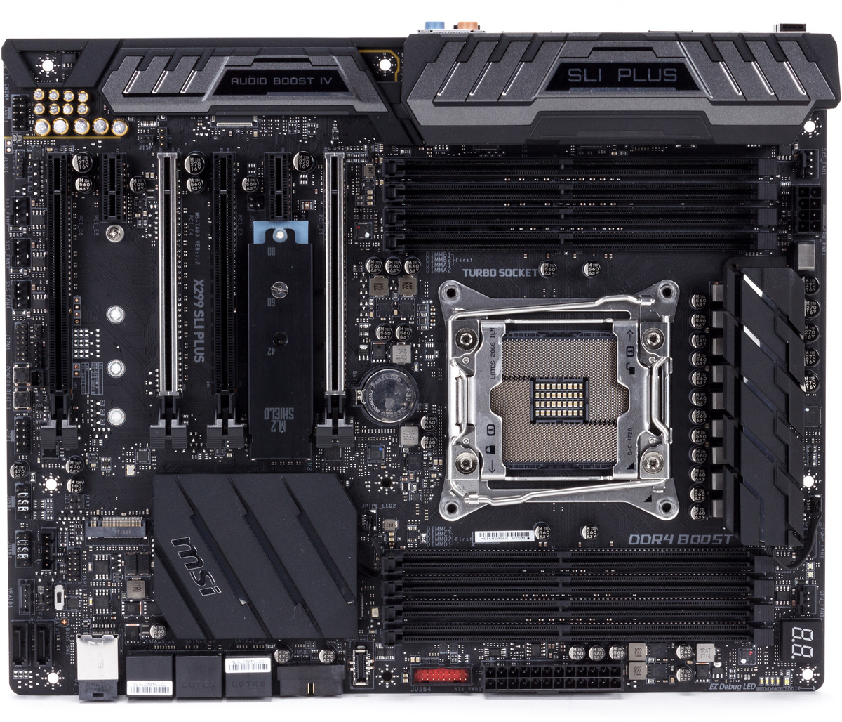 18 X299-moederborden review: strijd om de top - MSI: SLI Plus, Gaming ...