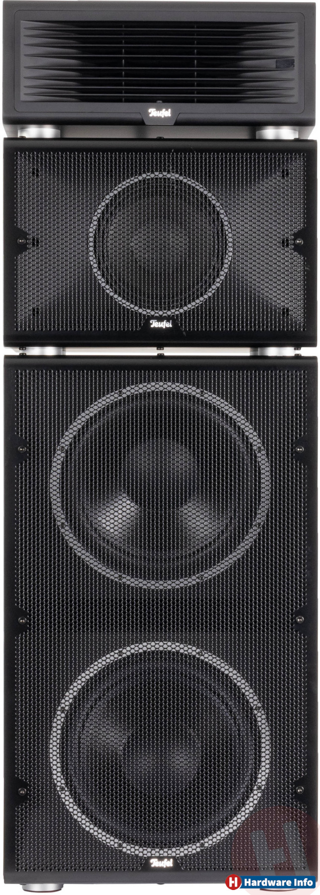 Teufel Power Hifi review: Berlijnse muur van geluid - Hardware Info