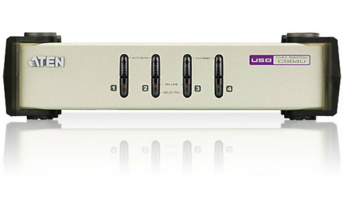 Aten 4-Port PS/2-USB VGA KVM Switch kvm/video-switch - Hardware Info