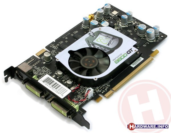nVidia GeForce 8600 videokaarten vergelijkingstest - XFX GeForce 8600 ...